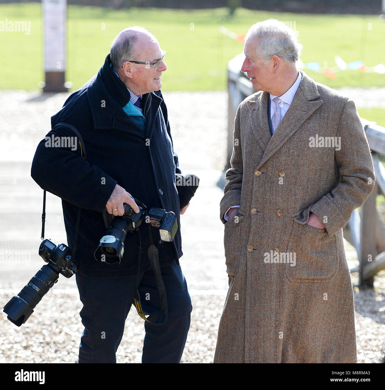 The Prince of Wales talks to The Sun's royal photographer Arthur ...