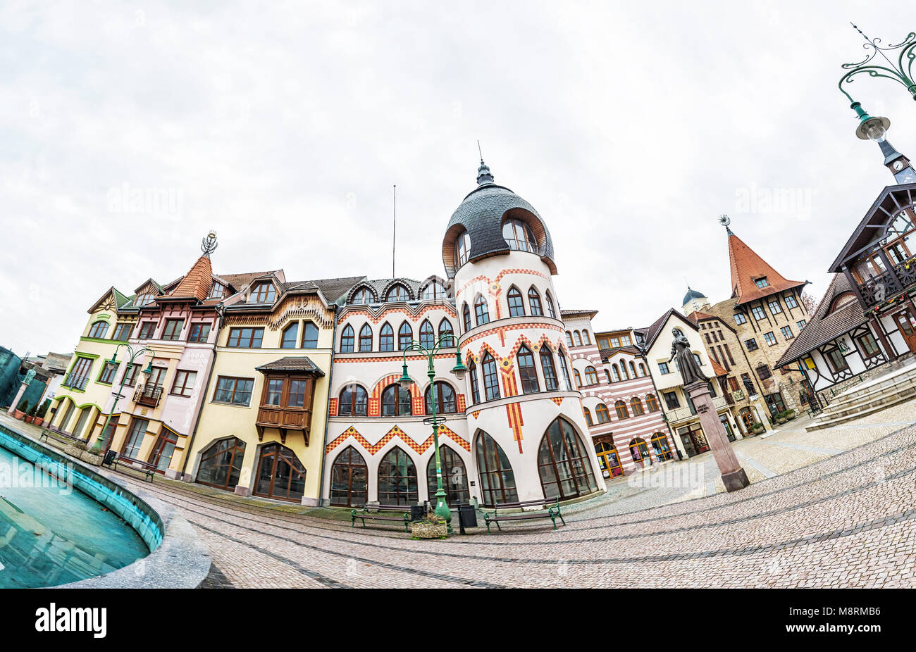 Courtyard of Europe is the name for the unique architectural work of ...