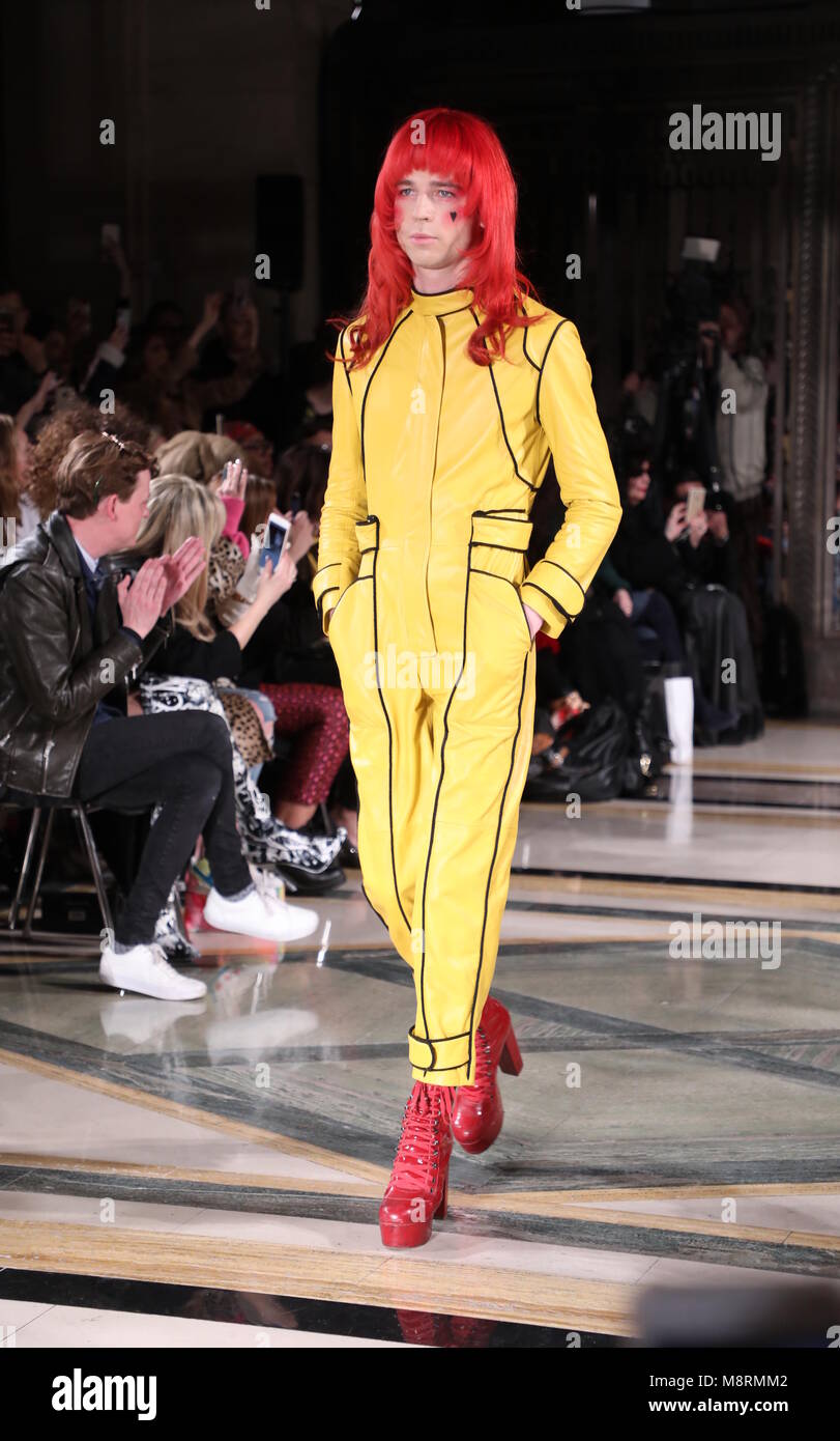 London Fashion Week Autumn Winter 2018 Pam Hogg Catwalk Featuring