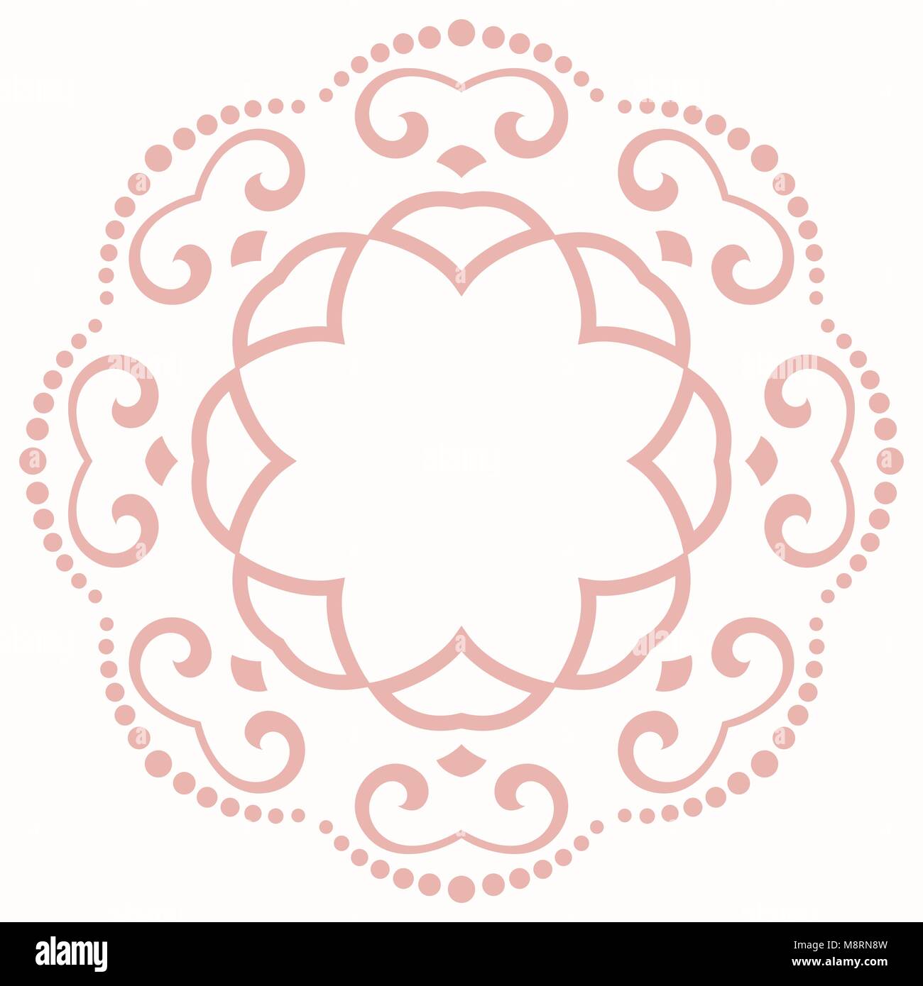 Elegant Vector Ornament in Classic Style Stock Vector Image & Art - Alamy