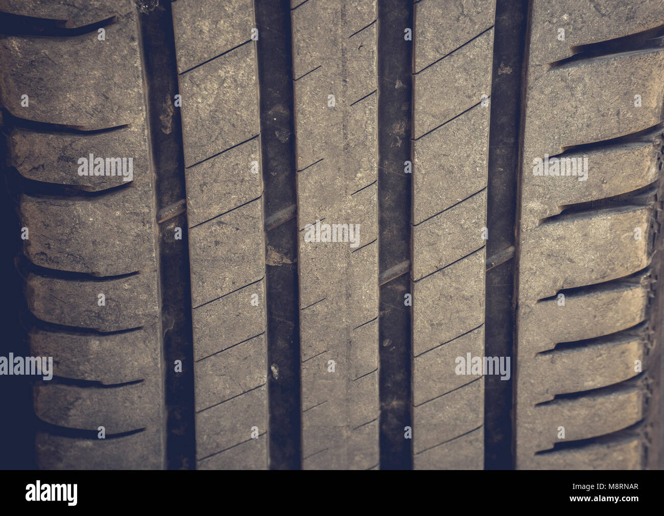 Close-up car tire Stock Photo - Alamy