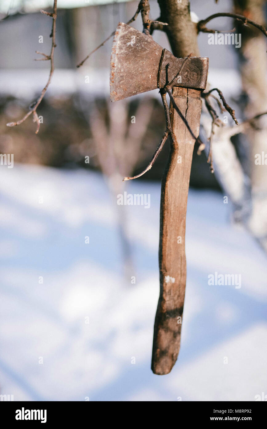 Rusty Axe High Resolution Stock Photography and Images - Alamy