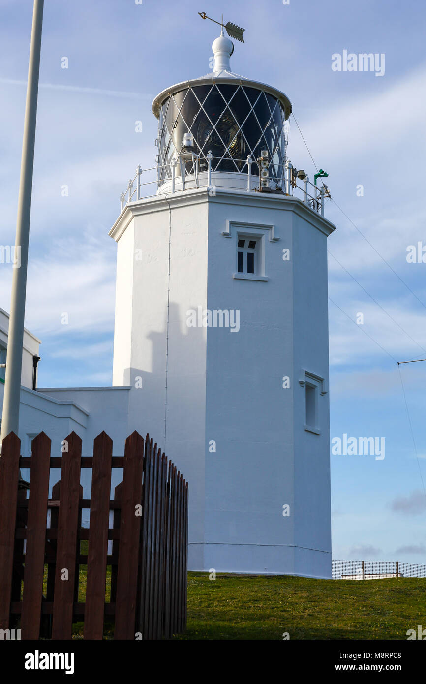 The Lizard Lighthouse built, in 1751, is a lighthouse at Lizard Point ...