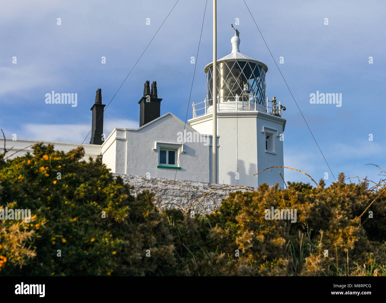 The Lizard Lighthouse built, in 1751, is a lighthouse at Lizard Point ...