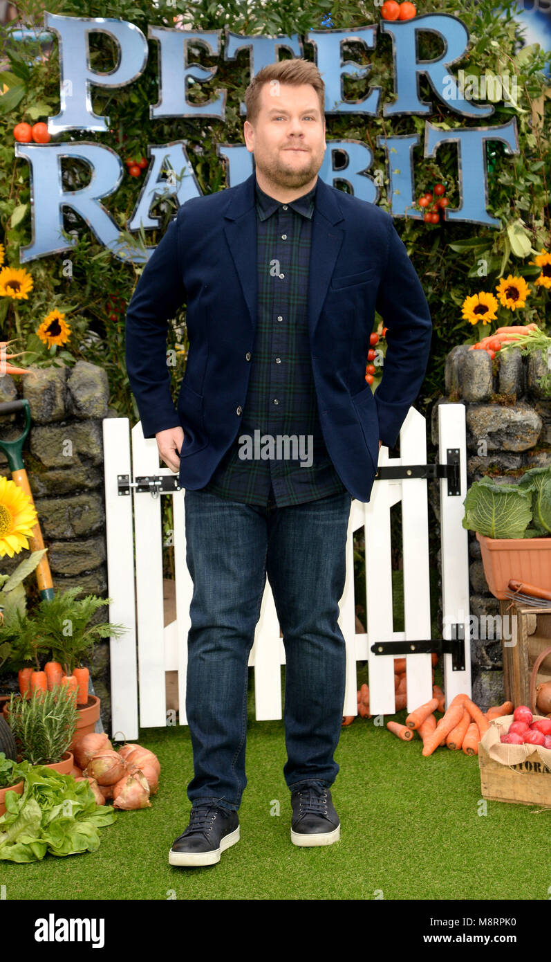 Photo Must Be Credited ©Alpha Press 078237 11/03/2018 James Corden ...