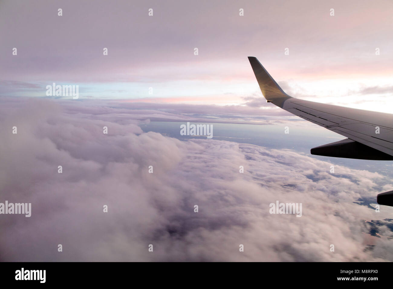 Airplane flying close up hi-res stock photography and images - Alamy