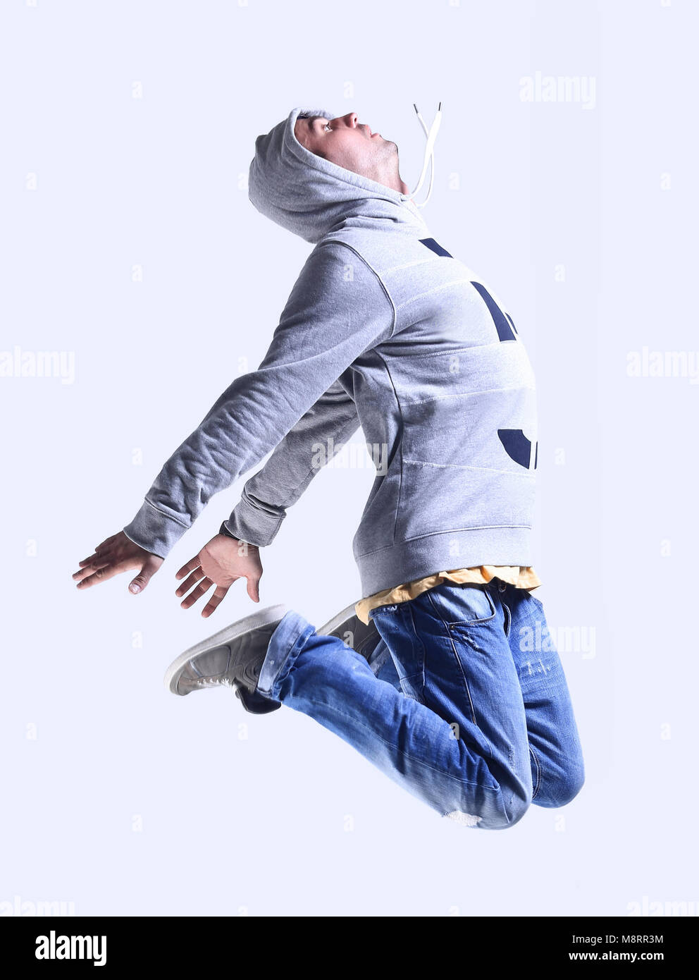 modern guy is dancing breakdance Stock Photo - Alamy