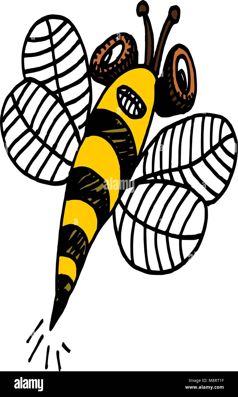 Cartoon insect illustration Stock Vector Images - Alamy