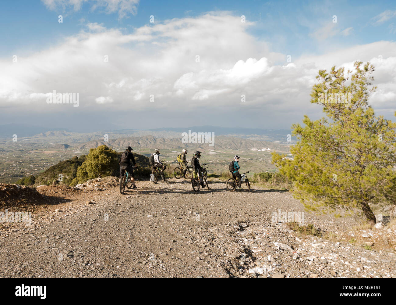 Malaga mountain bike hi-res stock photography and images - Alamy