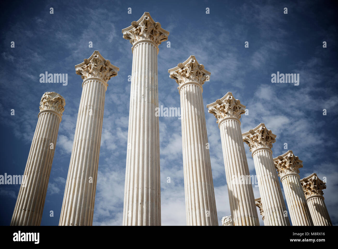 Old roman columns hi-res stock photography and images - Alamy