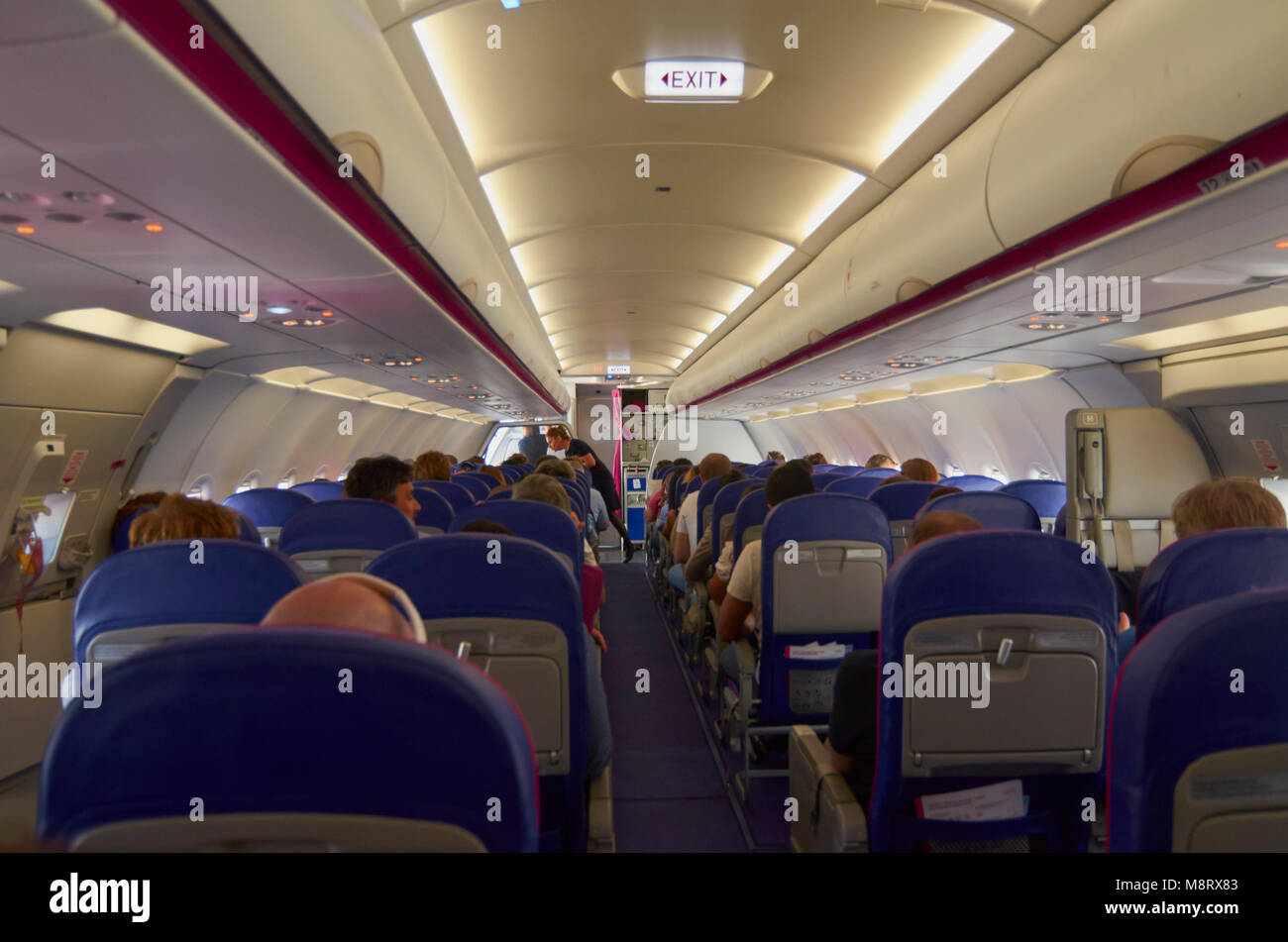 Wizz Air plane Stock Photo - Alamy