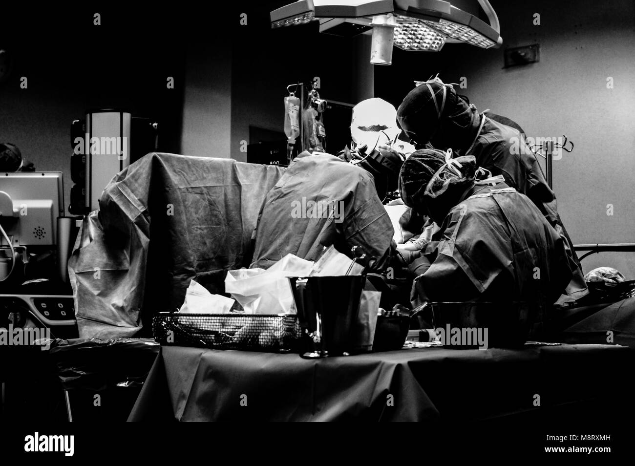 Surgeons at work Stock Photo - Alamy