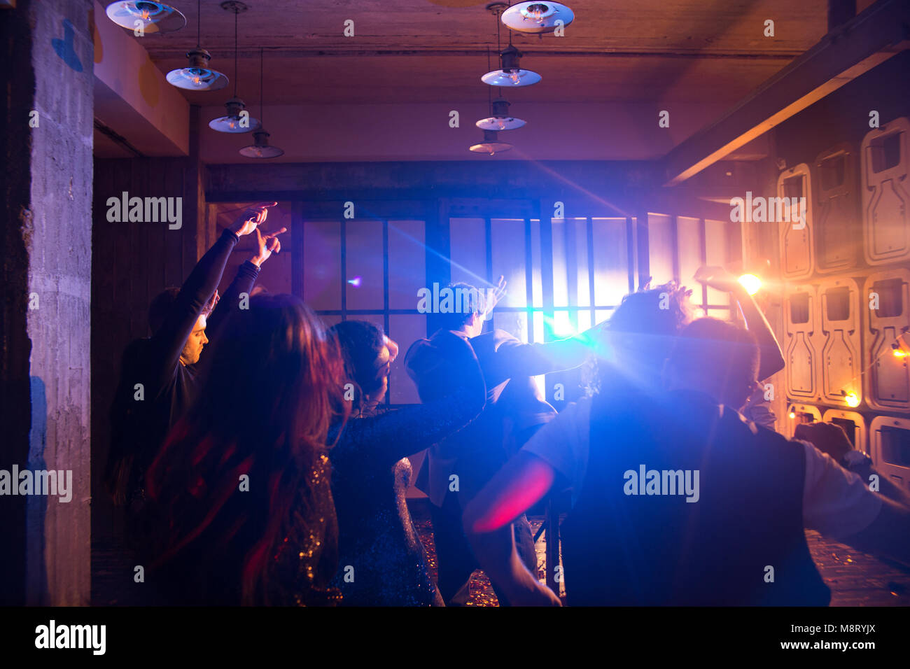 Cheerful crowd hi-res stock photography and images - Alamy