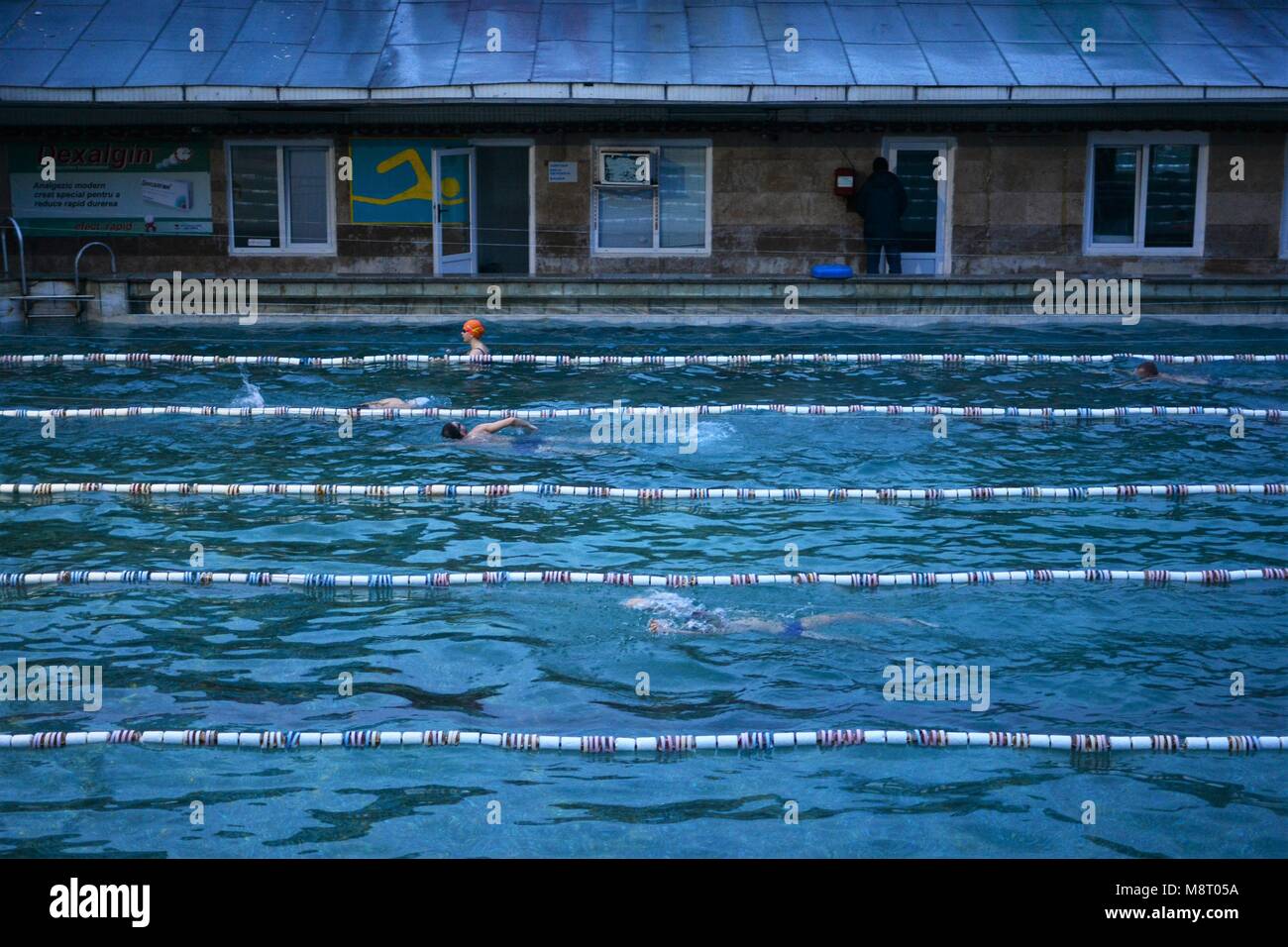 old swimming pool Stock Photo - Alamy