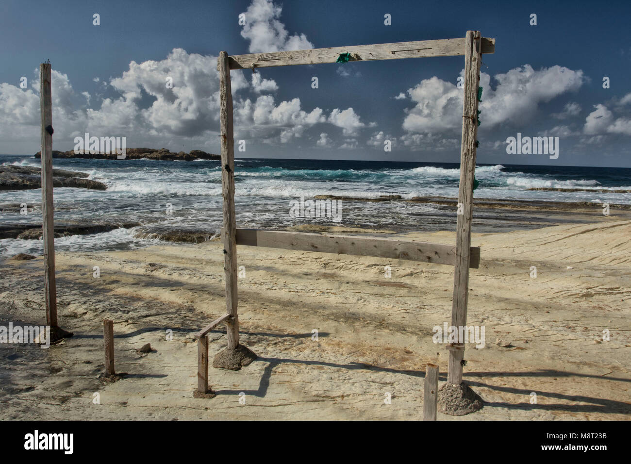 Maniki beach seascapes, Paphos district, Cyprus Stock Photo - Alamy