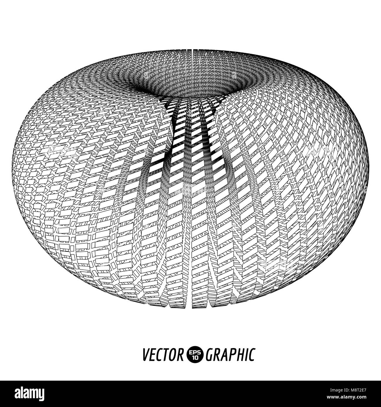 3d vector object Stock Vector Image & Art - Alamy