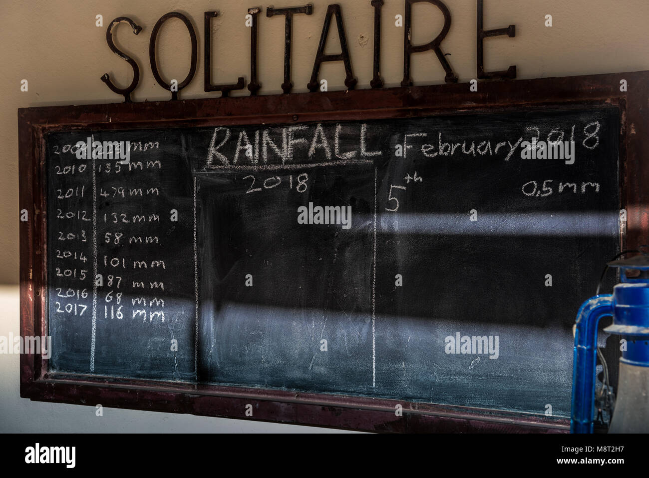 The Namib desert stop over of Solitaire near the Nambi-Naukluft. The ...