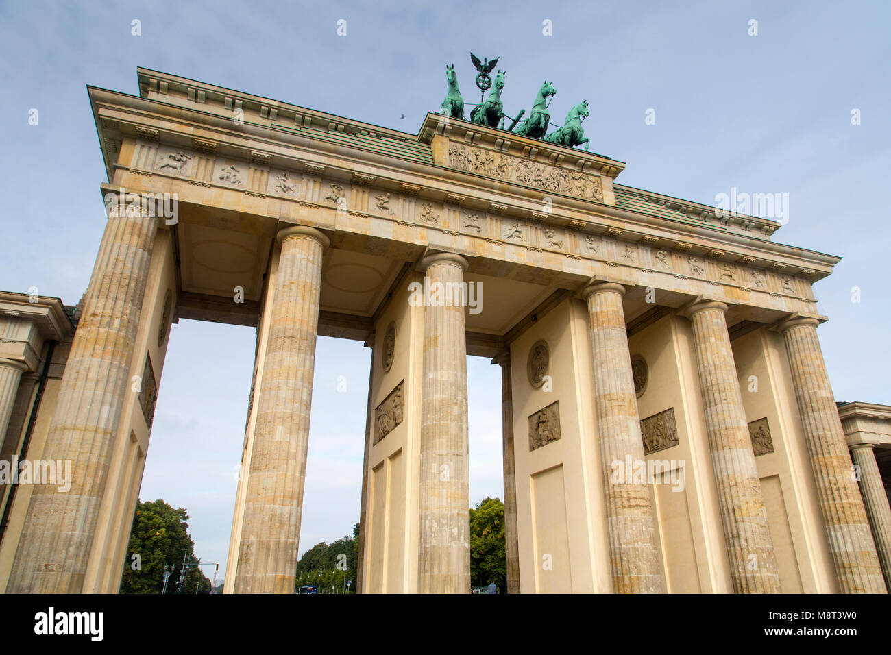 Berlin, the Brandenburg Gate, icon of Berlin and Germany Stock Photo ...