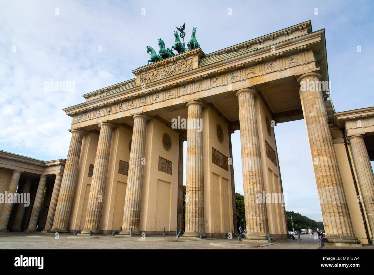 Berlin, the Brandenburg Gate, icon of Berlin and Germany Stock Photo ...