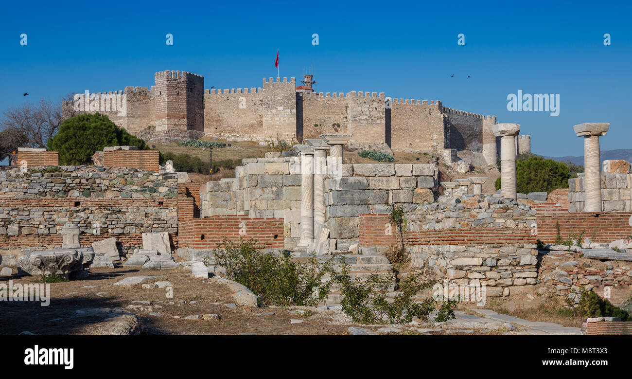 Ruins of ancient Greek, Antalya, Turkey Stock Photo - Alamy