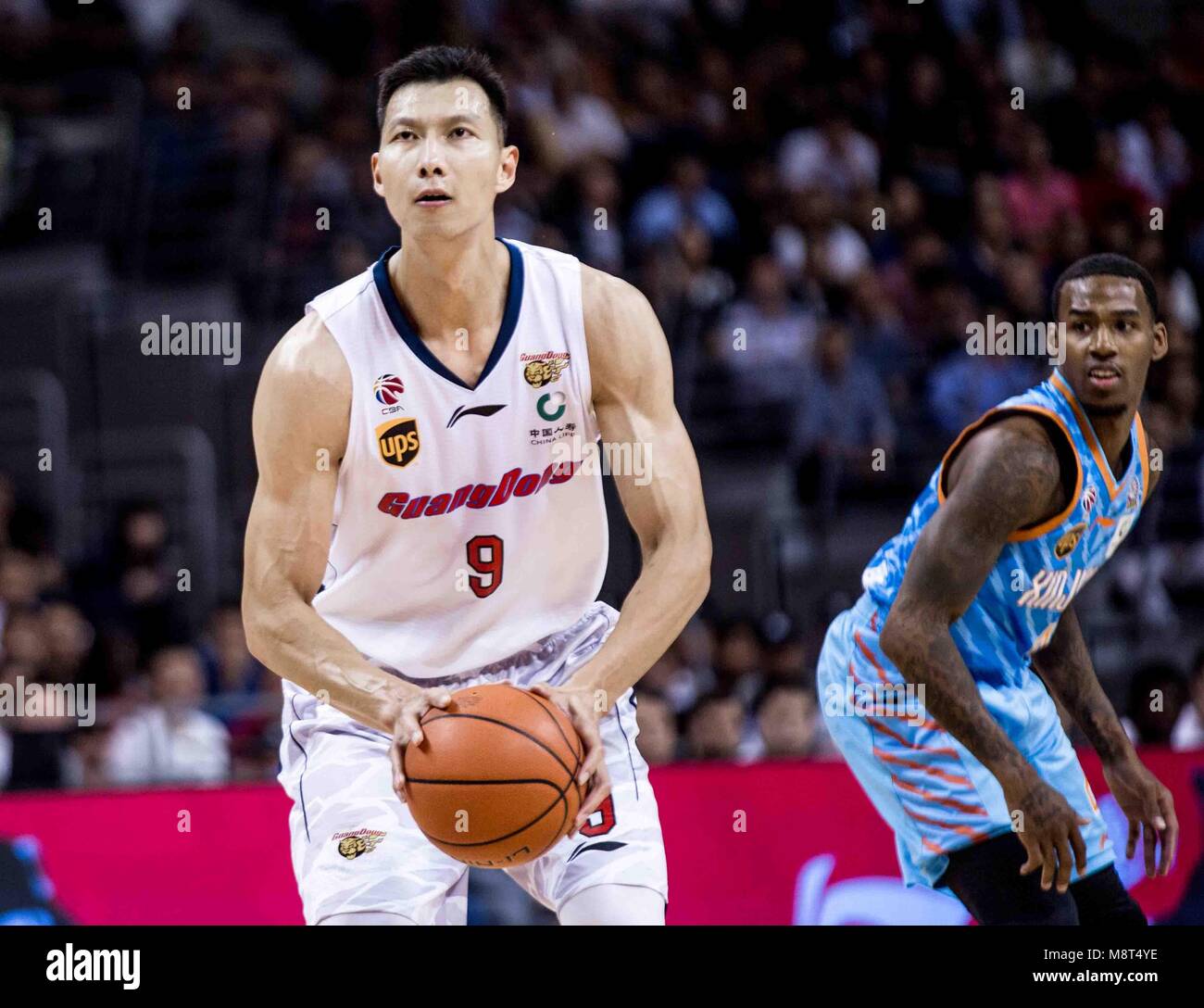 The Xinjiang Flying Tigers Basketball Team defeats Guangdong Tigers 95 ...