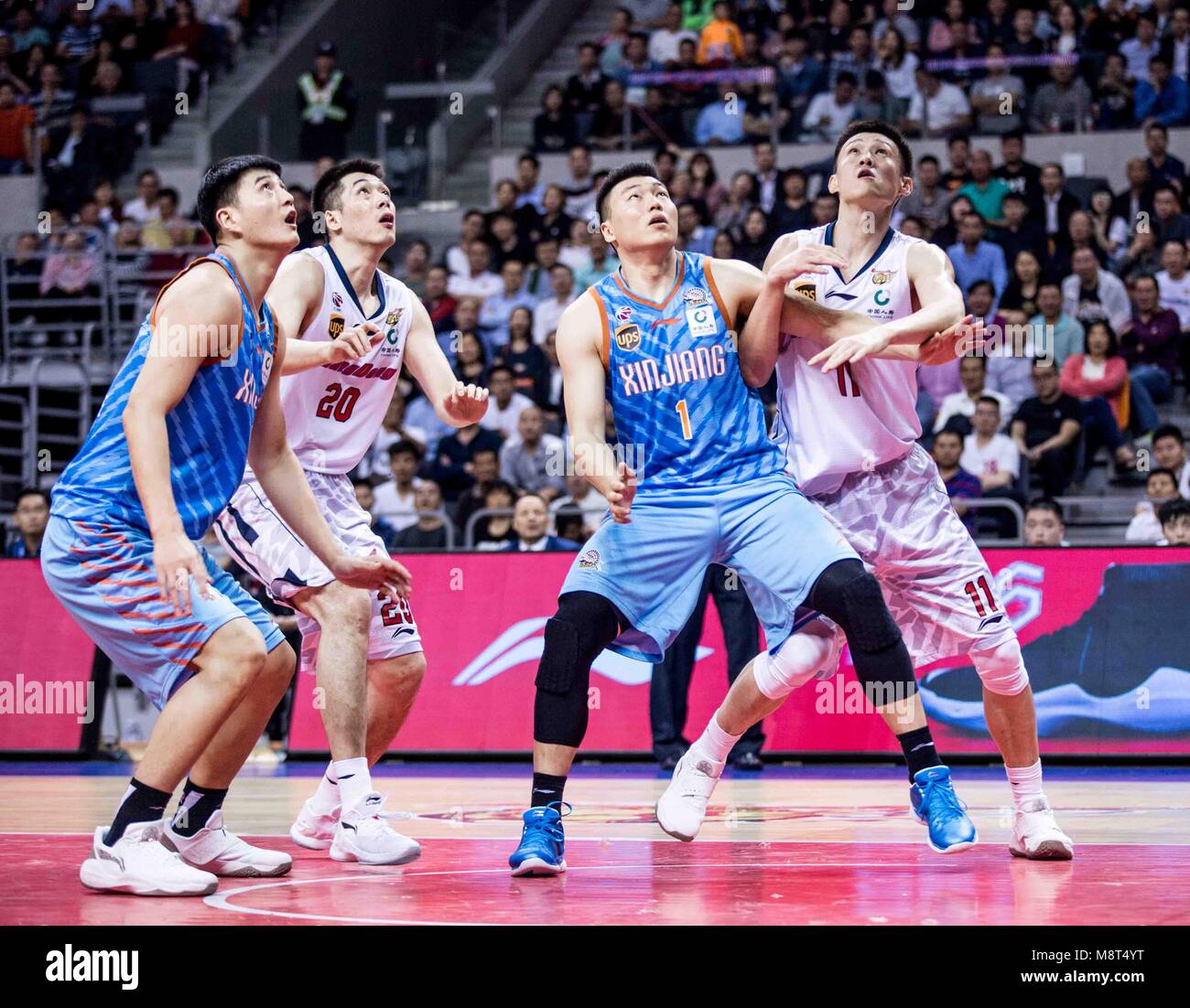 The Xinjiang Flying Tigers Basketball Team defeats Guangdong Tigers 95 ...