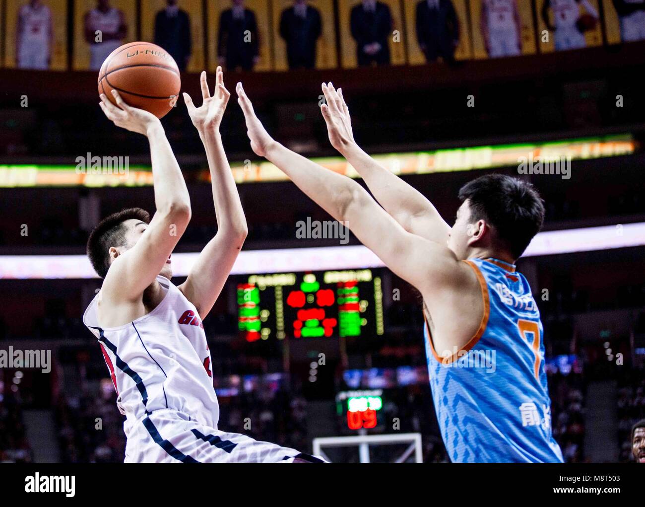 The Xinjiang Flying Tigers Basketball Team defeats Guangdong Tigers 95 ...
