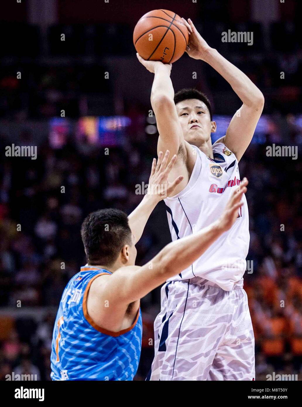 The Xinjiang Flying Tigers Basketball Team defeats Guangdong Tigers 95 ...