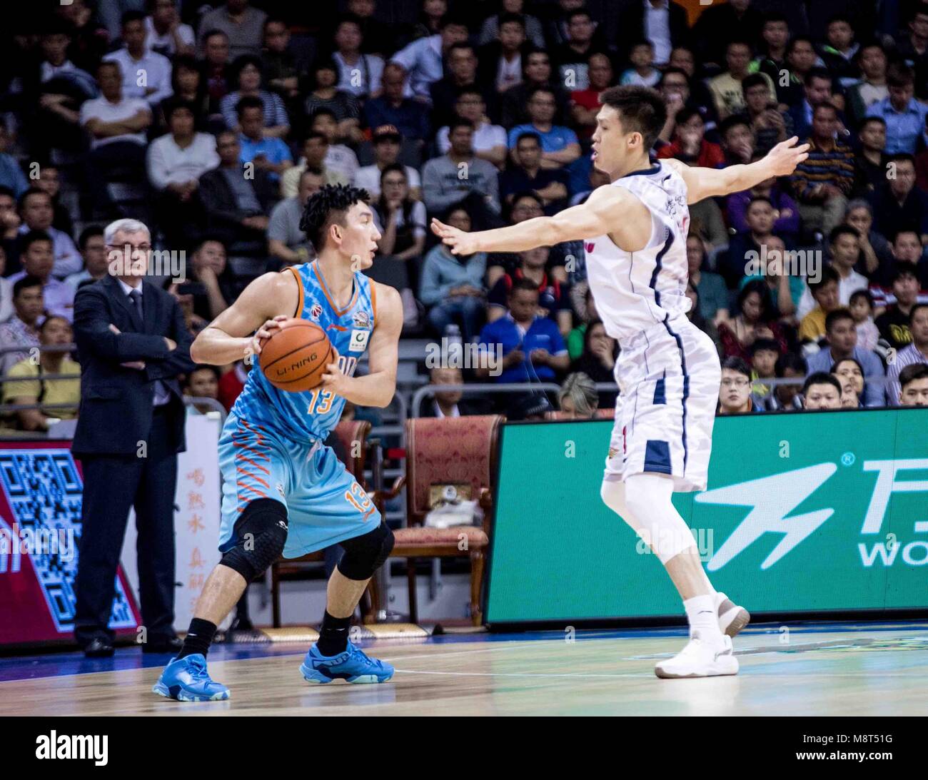 The Xinjiang Flying Tigers Basketball Team defeats Guangdong Tigers 95 ...