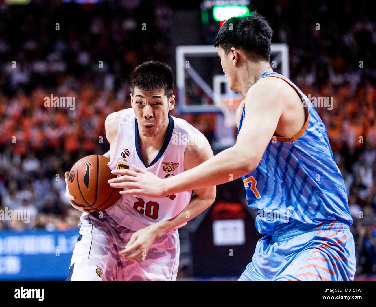 The Xinjiang Flying Tigers Basketball Team defeats Guangdong Tigers 95 ...