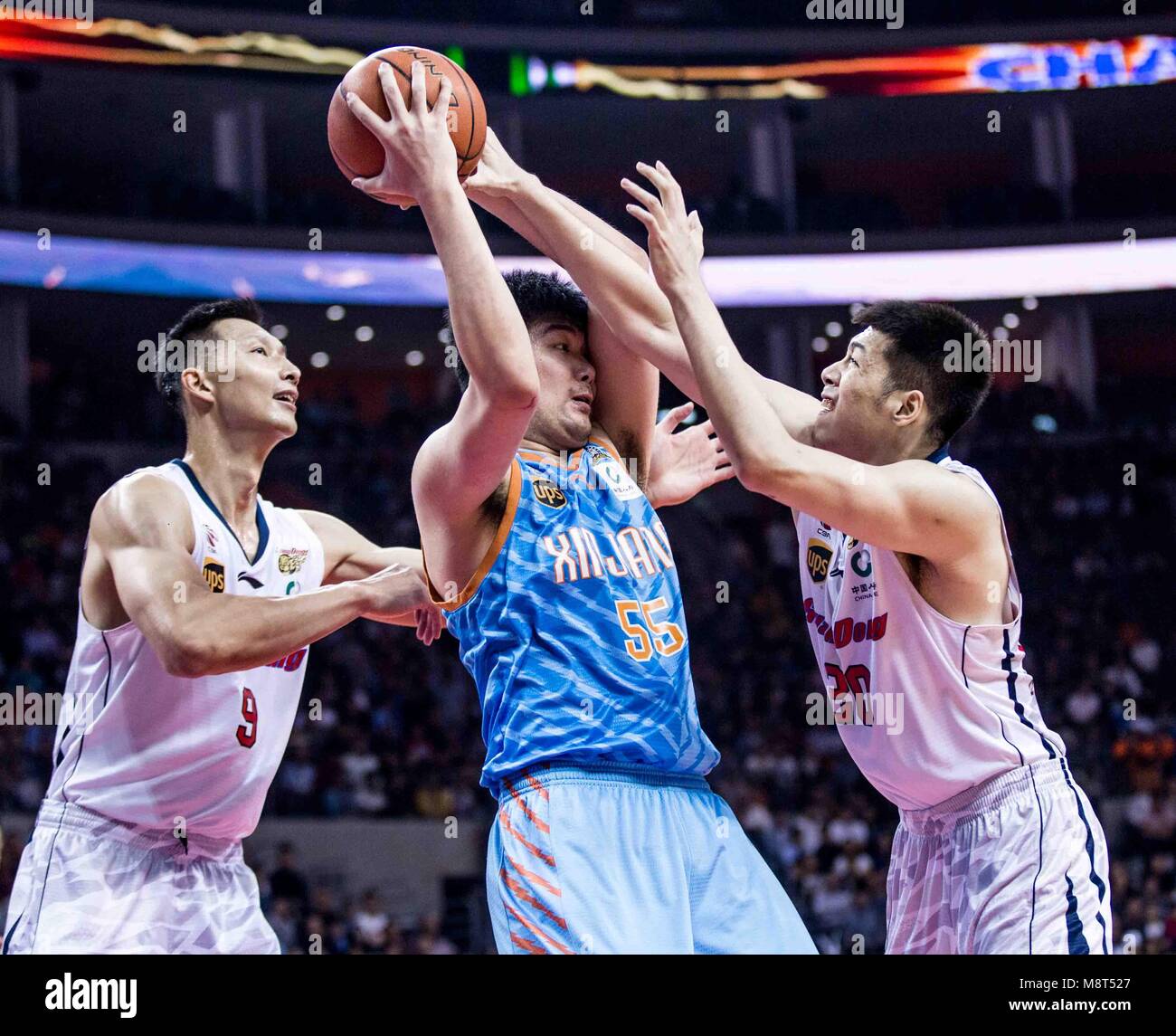 The Xinjiang Flying Tigers Basketball Team defeats Guangdong Tigers 95 ...