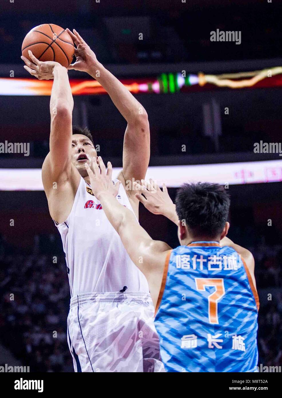 The Xinjiang Flying Tigers Basketball Team defeats Guangdong Tigers 95 ...