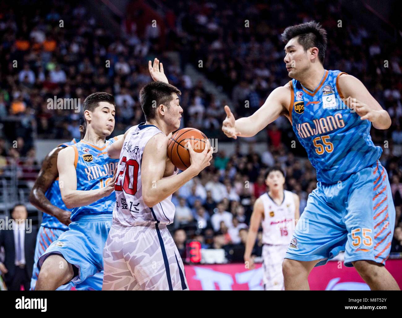 The Xinjiang Flying Tigers Basketball Team defeats Guangdong Tigers 95 ...