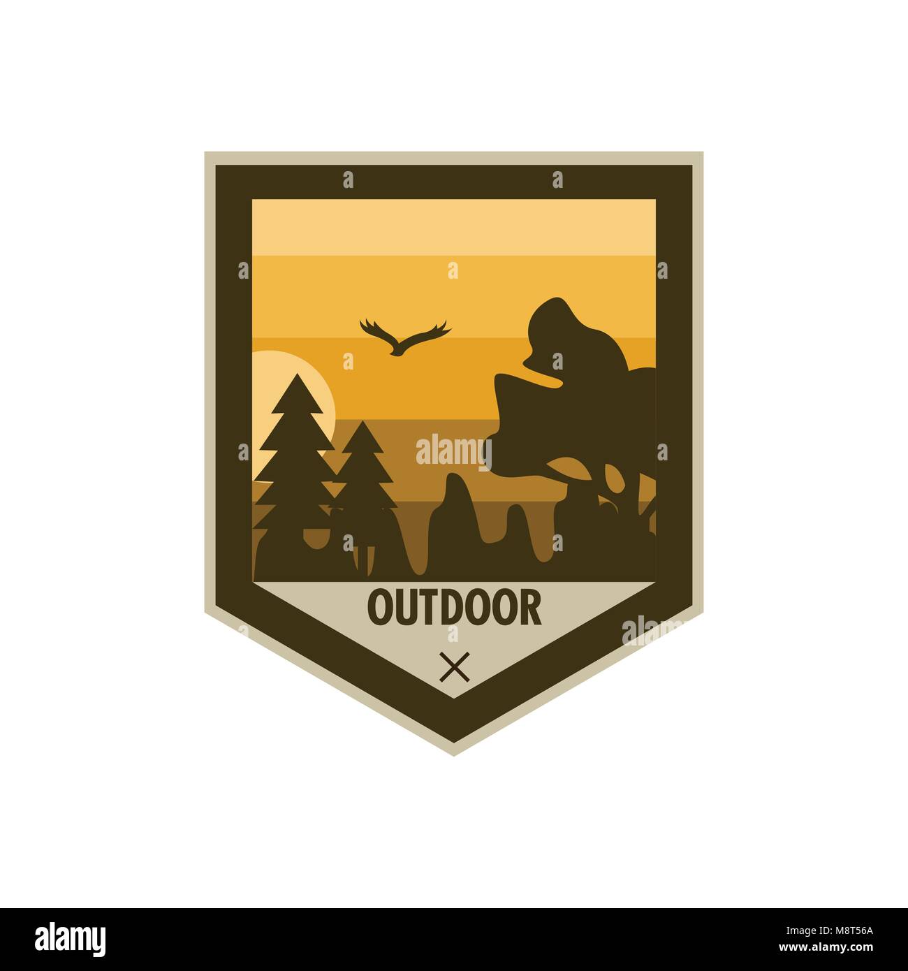 Digital adventure badge hi-res stock photography and images - Alamy