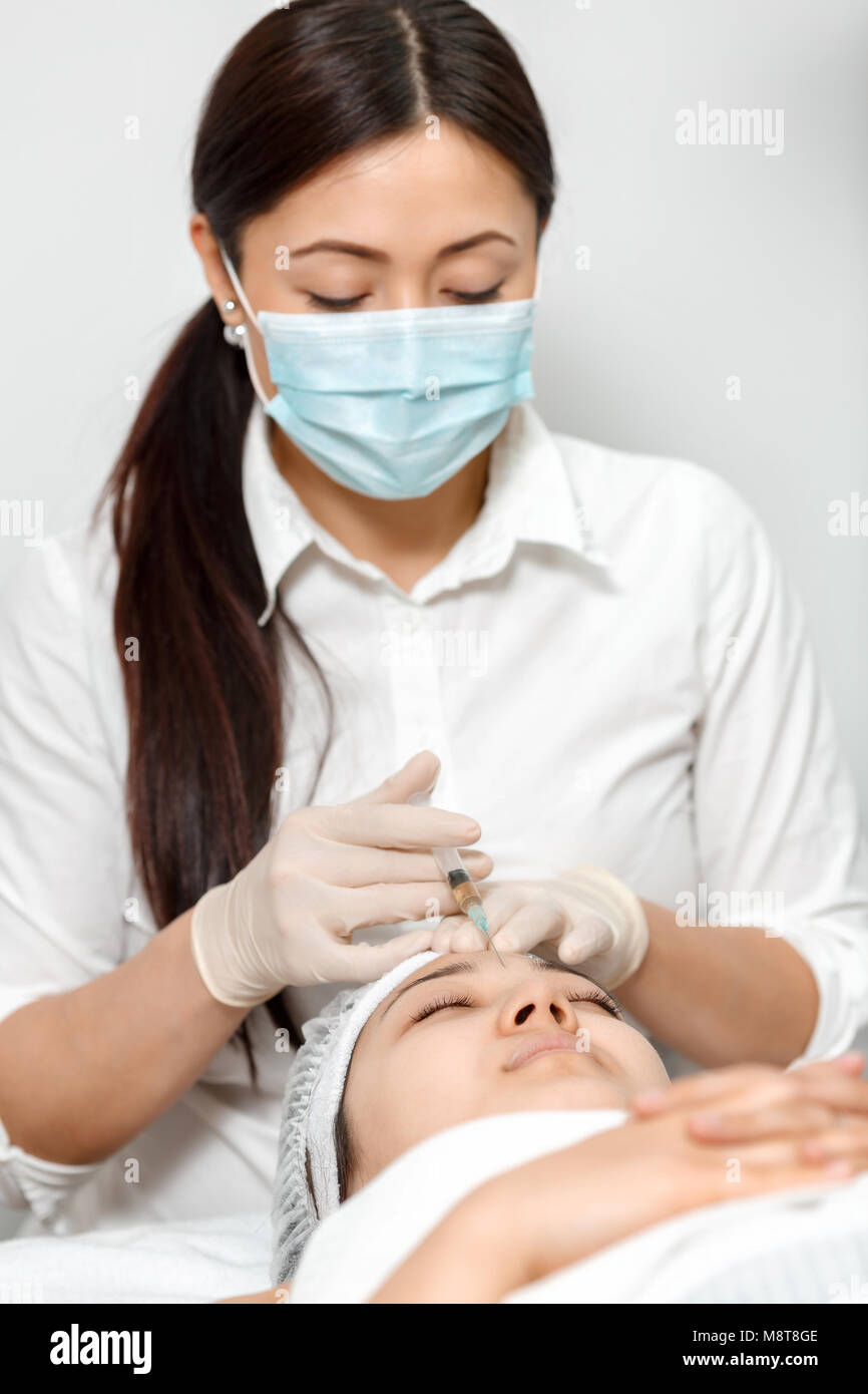 Mesotherapy procedure hi-res stock photography and images - Alamy