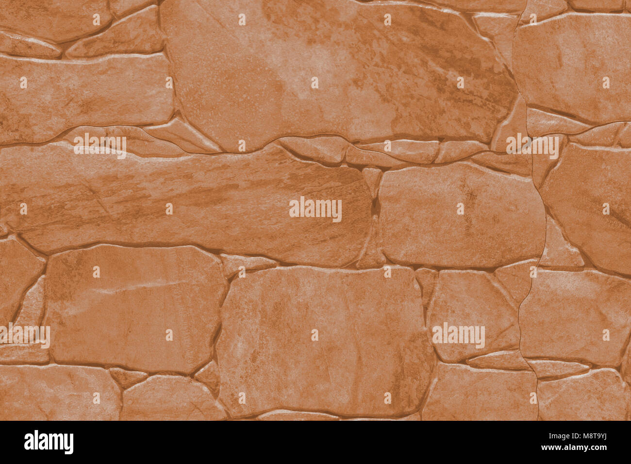 Tile Imitation of natural stone - texture (background). Toning in ...