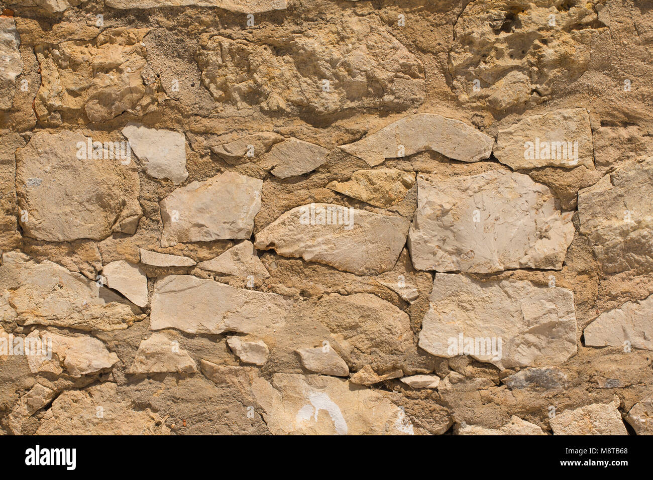 Horizontal stone wall of a nature rock - close up Stock Photo - Alamy