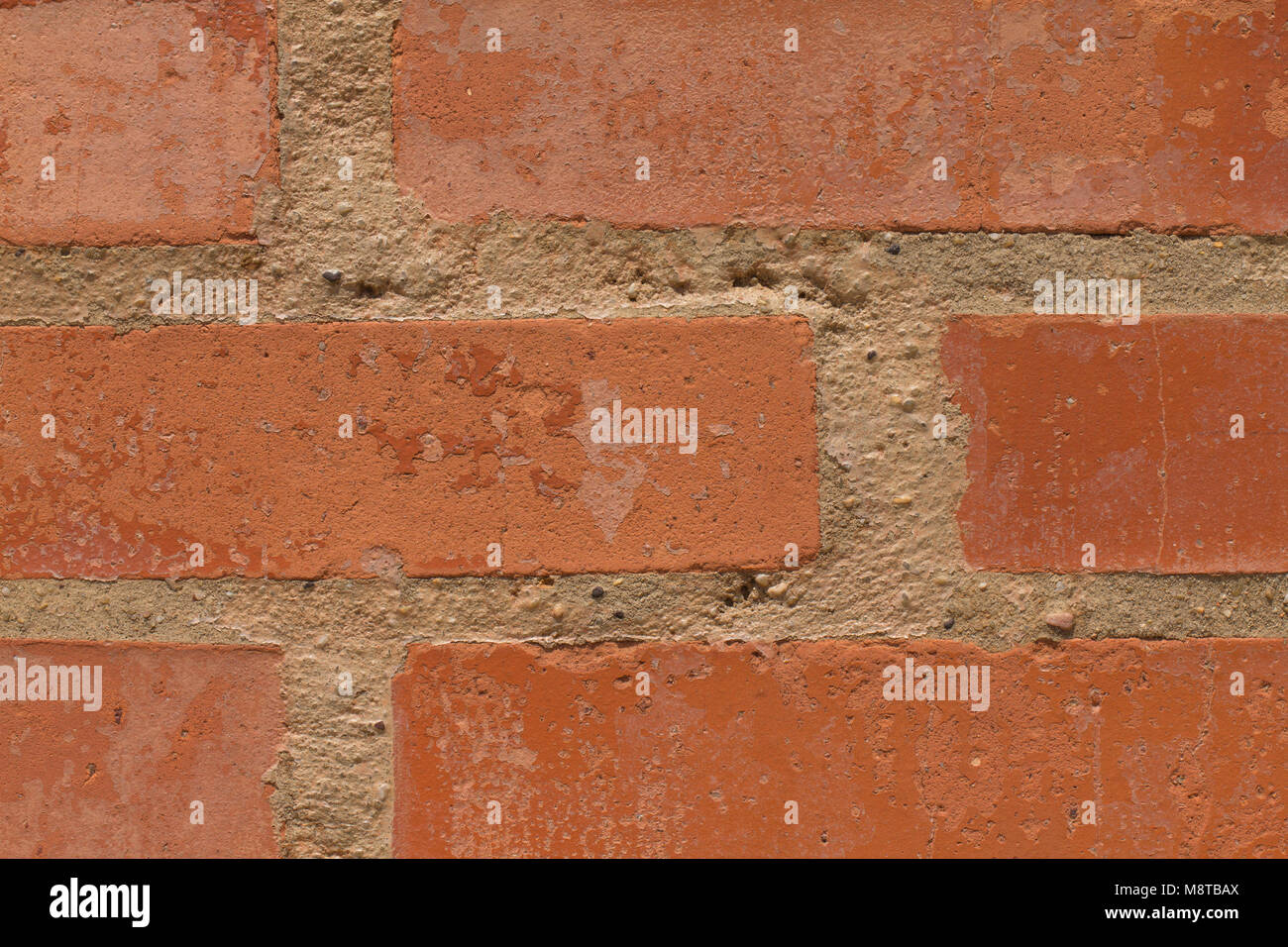 Stone wall of the rectangular bricks - close up Stock Photo - Alamy