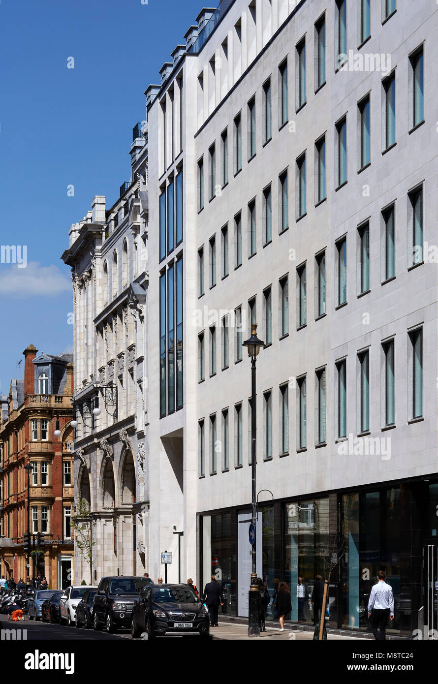Exterior facade. One Welbeck Street, London, United Kingdom. Architect ...