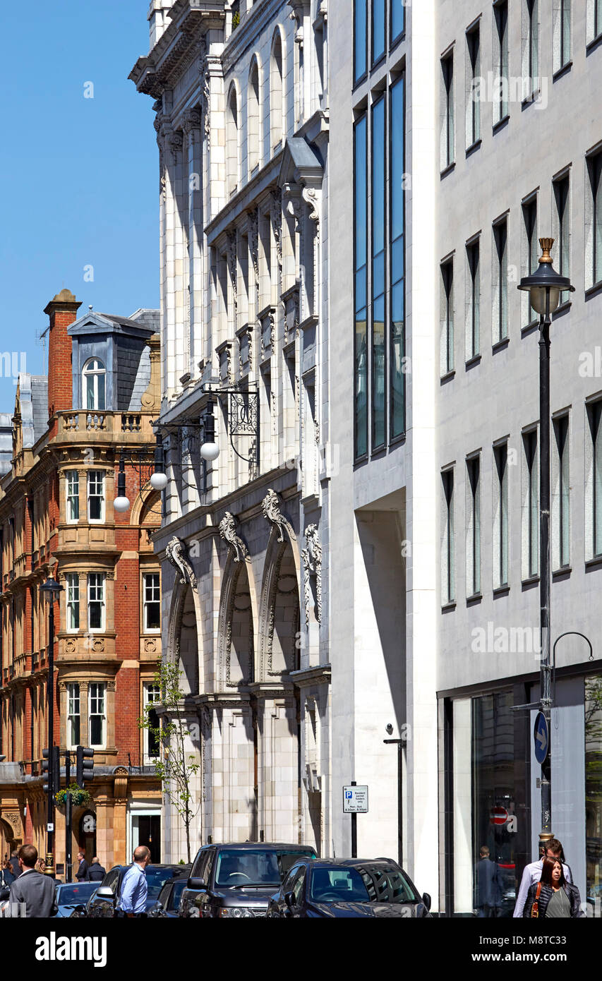 Exterior facade. One Welbeck Street, London, United Kingdom. Architect ...