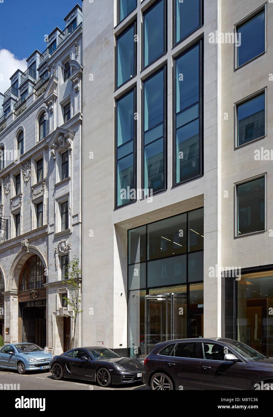 Exterior facade. One Welbeck Street, London, United Kingdom. Architect ...