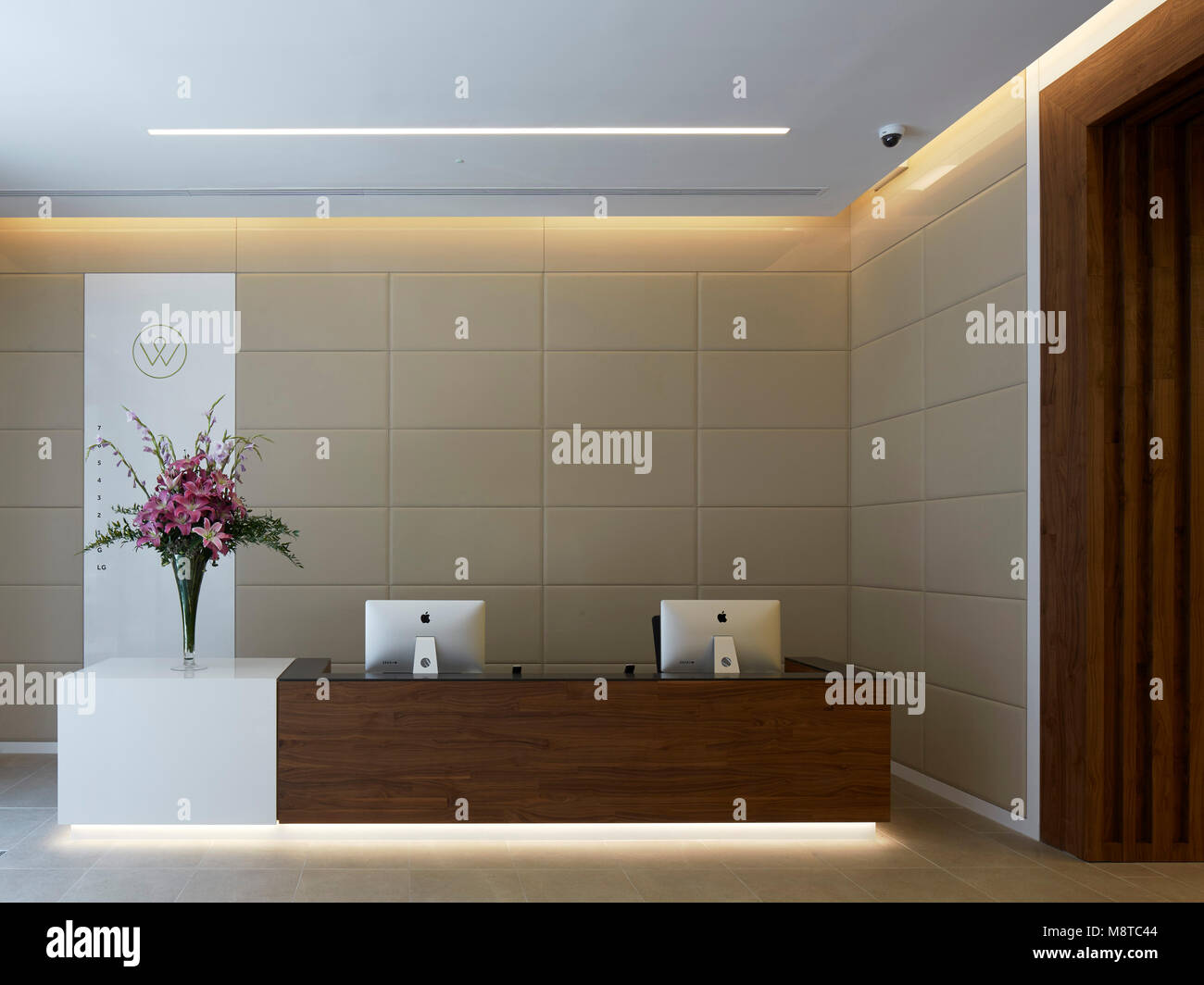 Reception area. One Welbeck Street, London, United Kingdom. Architect ...
