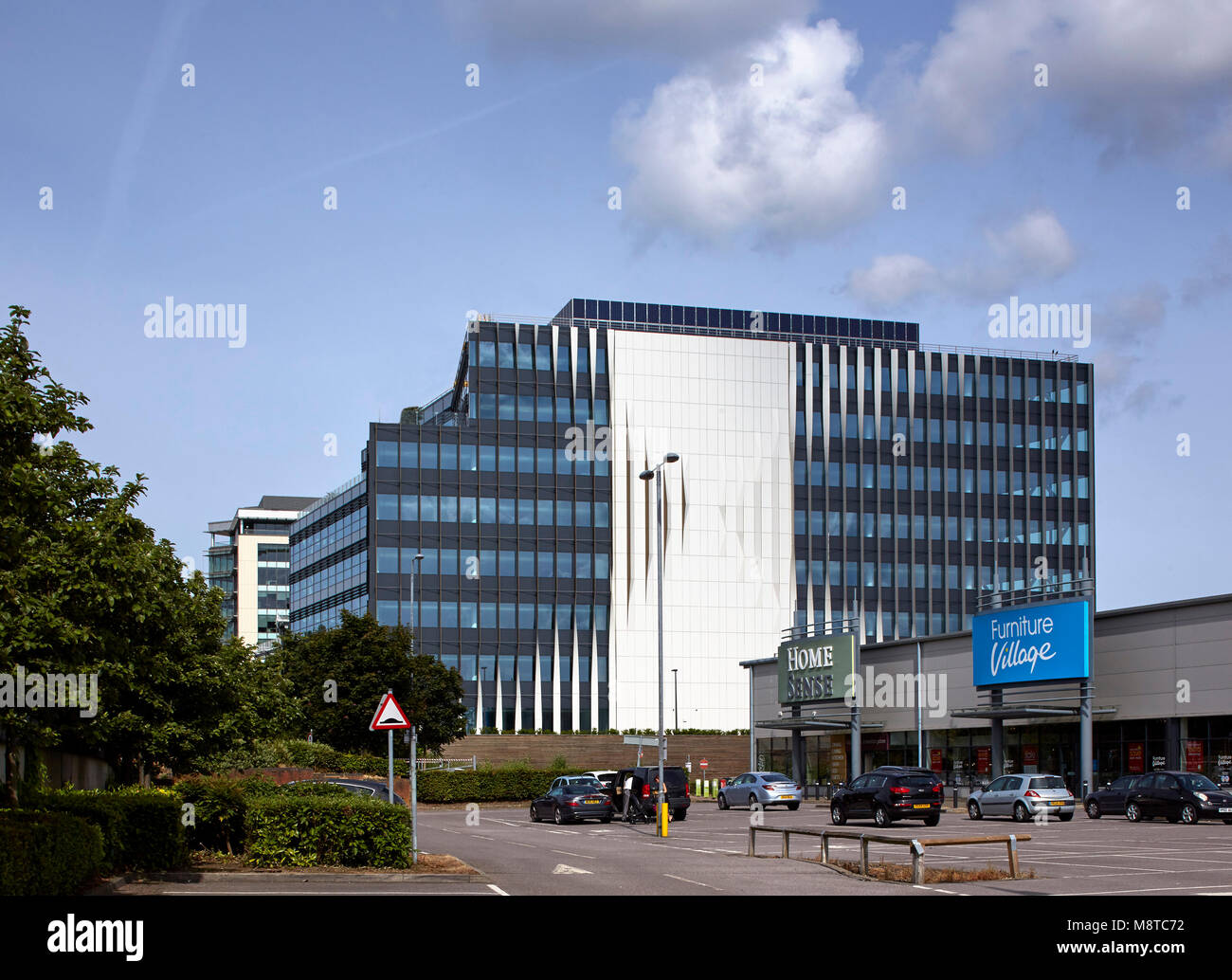 Exterior view from car park. 1 Forbury Place, Reading, United Kingdom ...