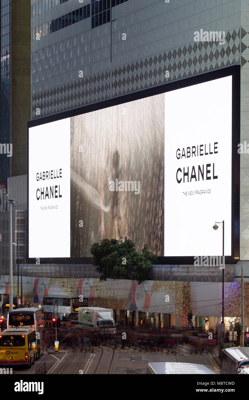 Billboard advertising chanel perfume High Resolution Stock Photography ...