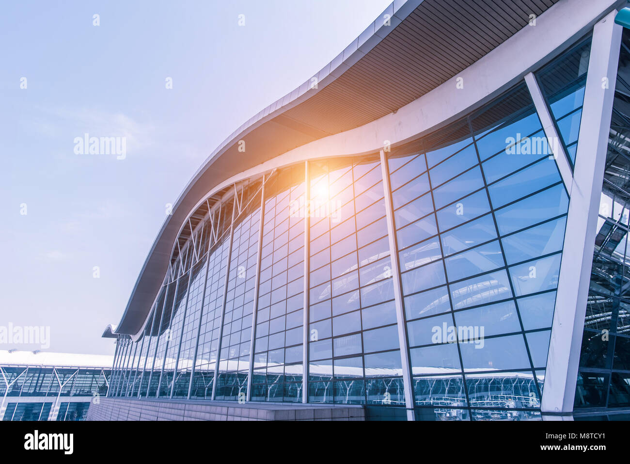 International Airport Terminal T2 Stock Photo - Alamy