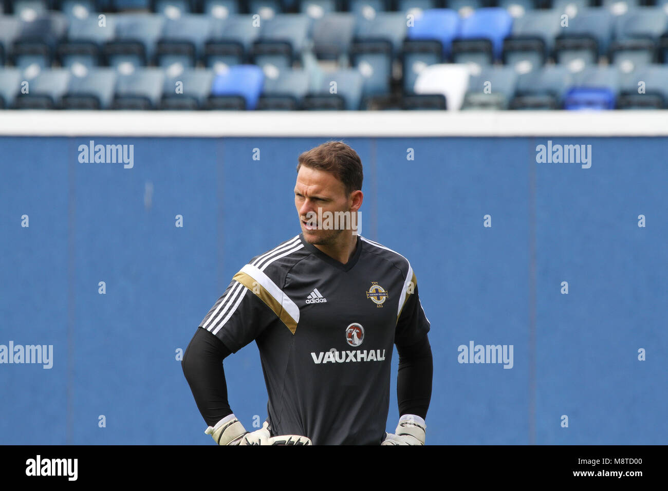 Northern ireland goalkeeper trevor carson hi-res stock photography and ...