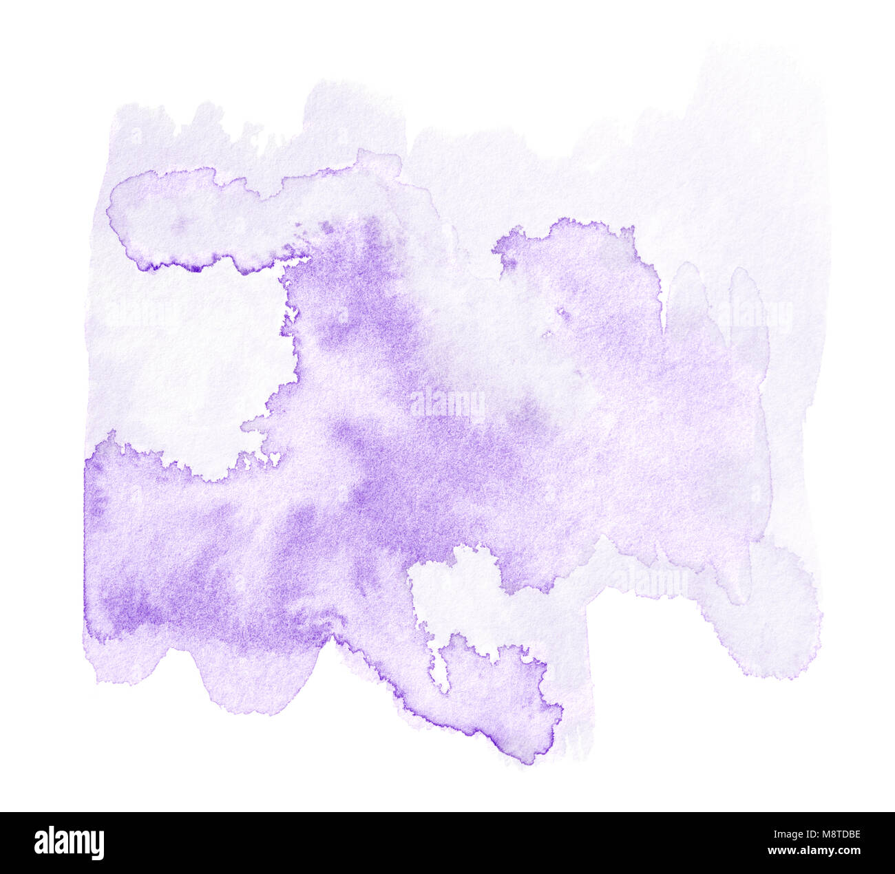 Purple Watercolor Splatter