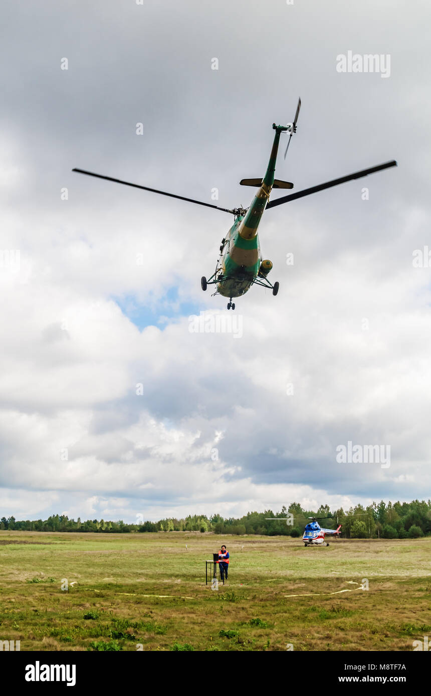 The open helicopter sport championship of Republic of Belarus "Gorovets ...