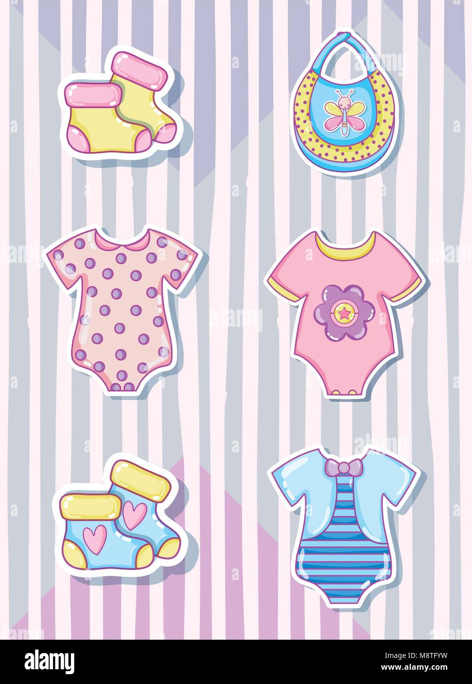Cute baby cartoons collection Stock Vector Image & Art - Alamy
