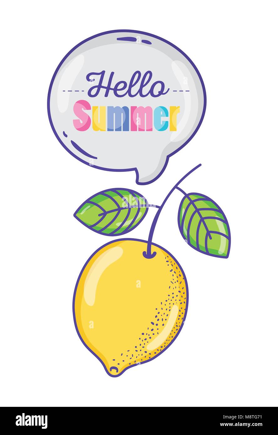 Vintage summer cartoons Cut Out Stock Images & Pictures - Alamy